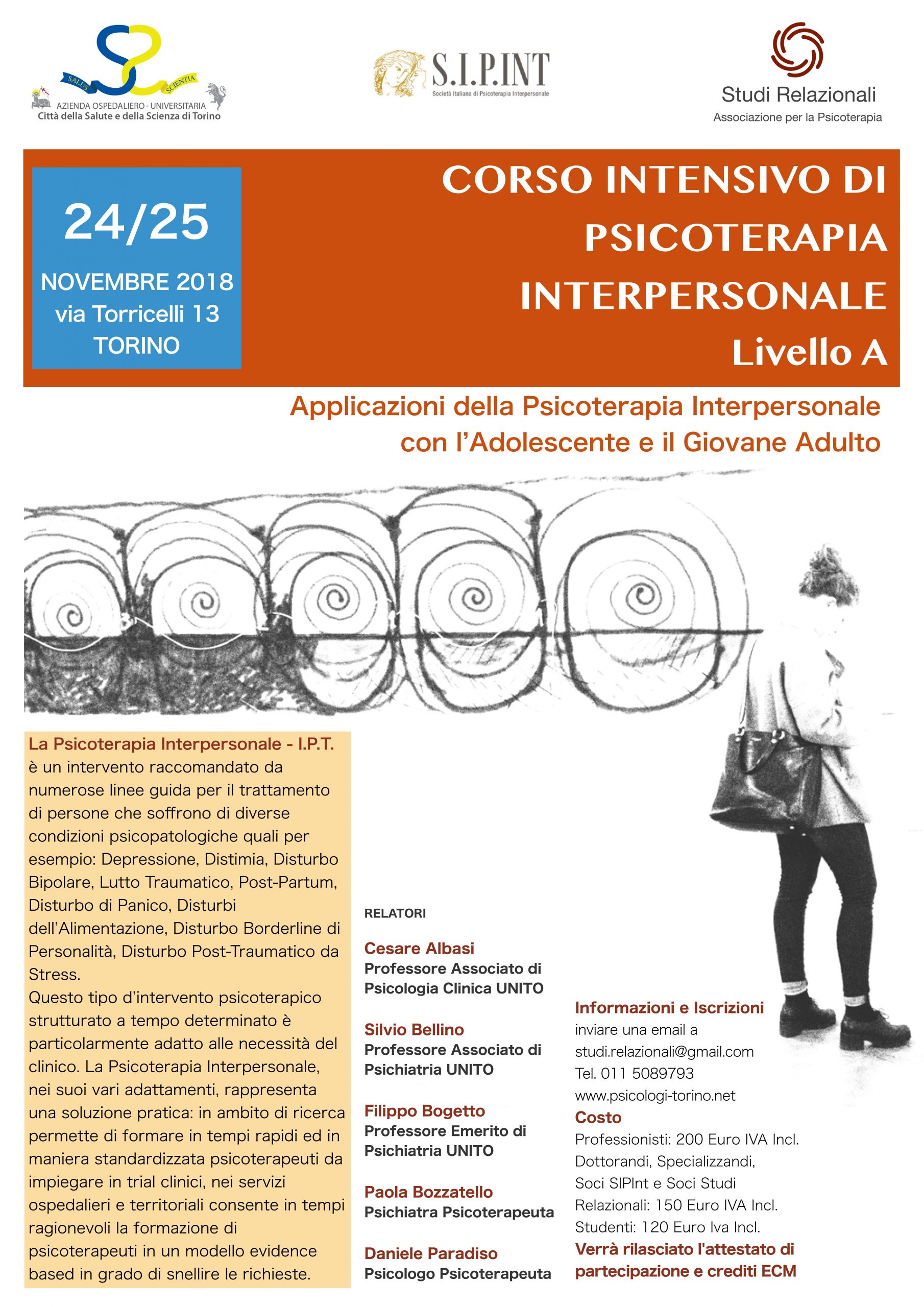 Corso intensivo di Psicoterapia Interpersonale IPT - Livello A - Studi ...